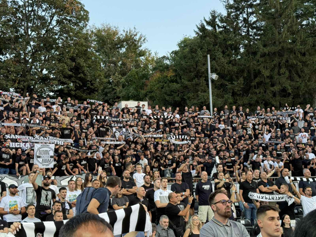 Pogledajte nestvarne kadrove sa Taša - "Grobari" napravili spektakl ...